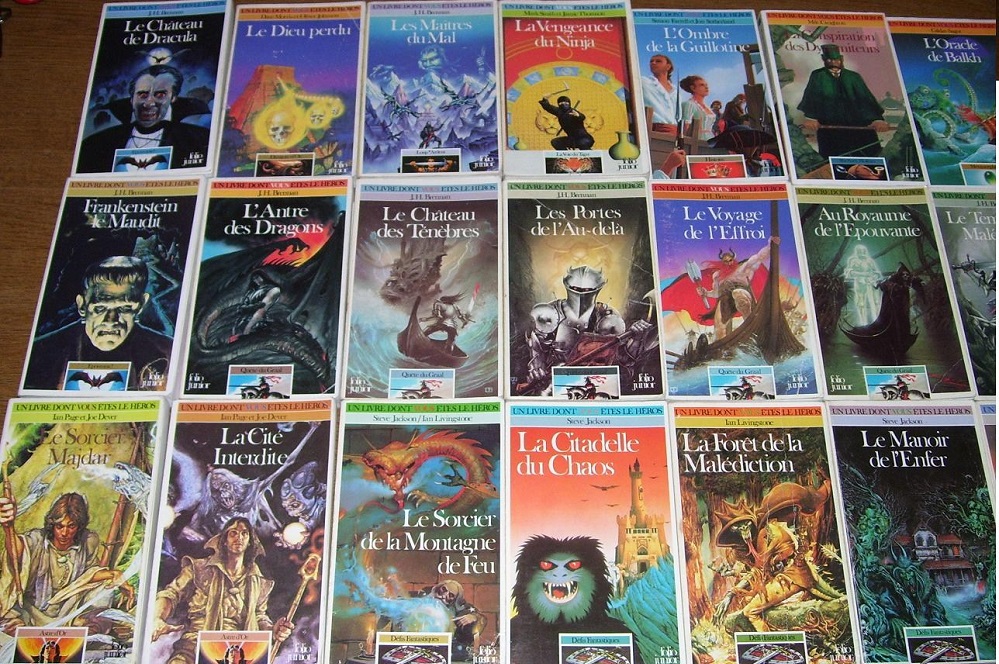 Les 5 meilleurs livres dont vous êtes le héros