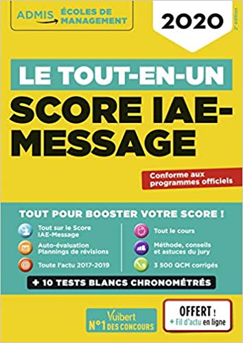 Les 5 meilleurs livres pour réussir le Score IAE Message