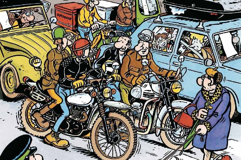 Moto - Liste de 10 BD