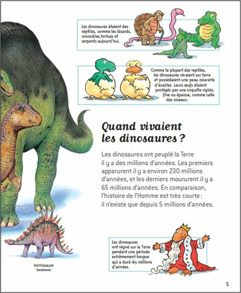13 super livres sur les dinosaures pour la jeunesse