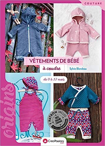 6 super livres pour coudre la garde-robe de bébé soi-même