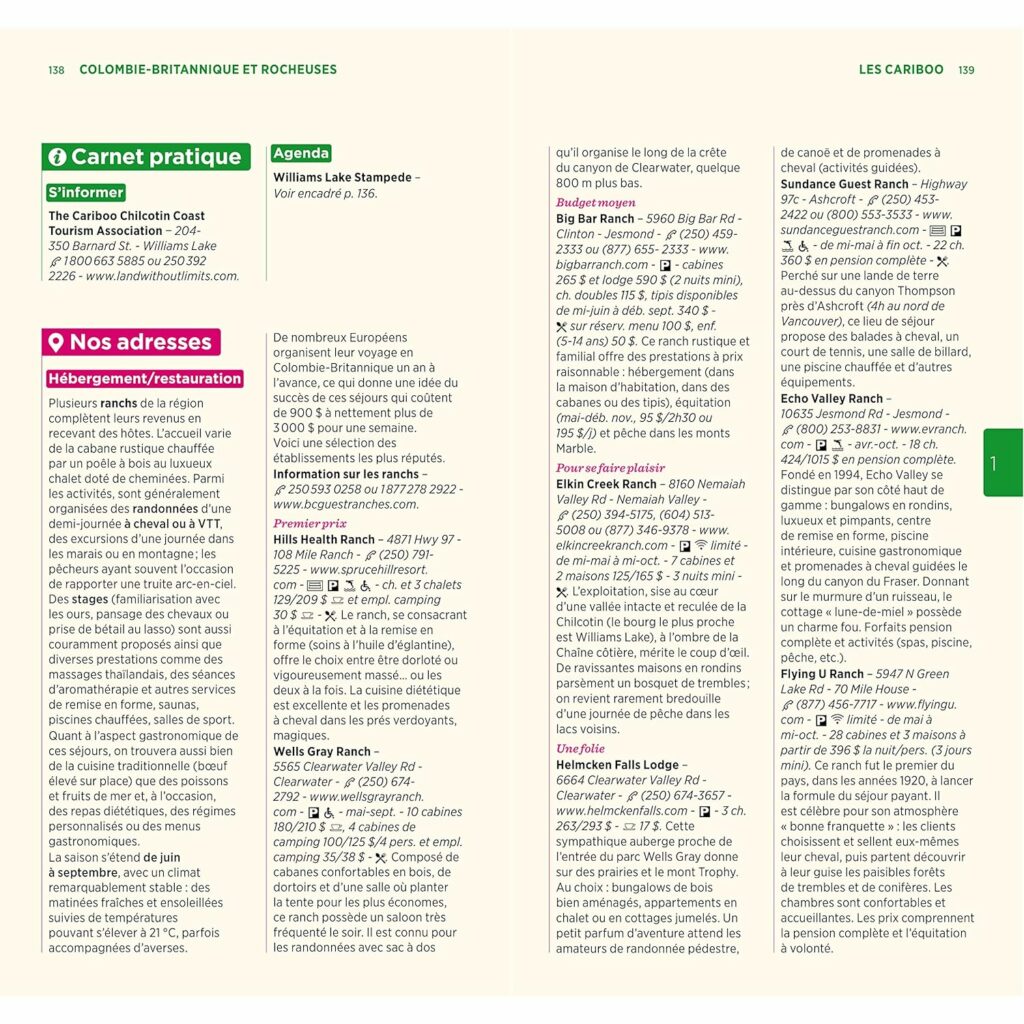 Canada : 5 super guides pour planifier son séjour au pays à la feuille ...