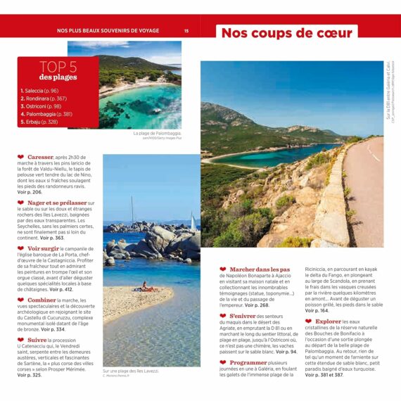 Corse : 6 super guides pour planifier son séjour sur l'île de Beauté