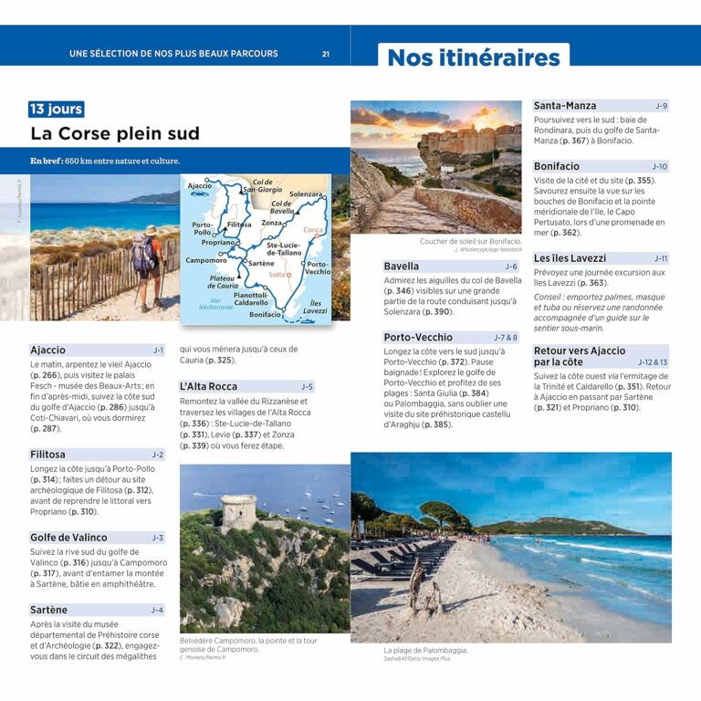 Corse : 6 super guides pour planifier son séjour sur l'île de Beauté