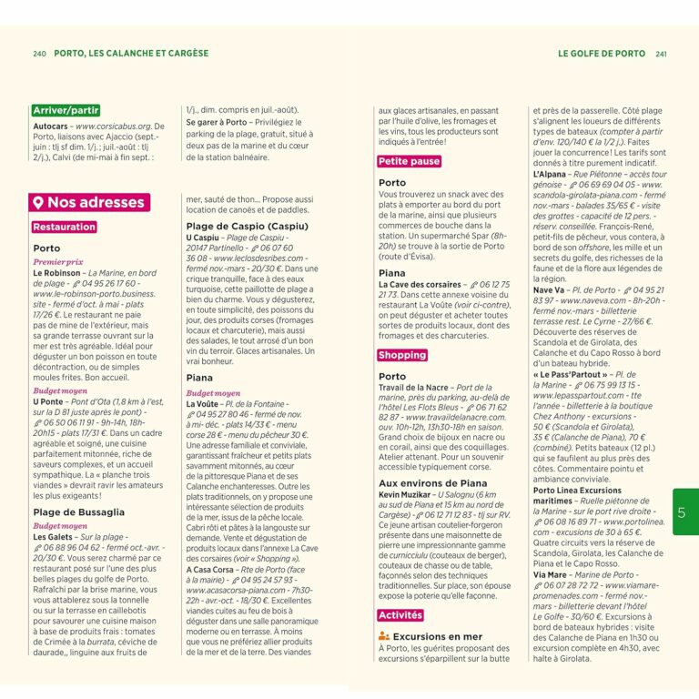 Corse : 6 super guides pour planifier son séjour sur l'île de Beauté