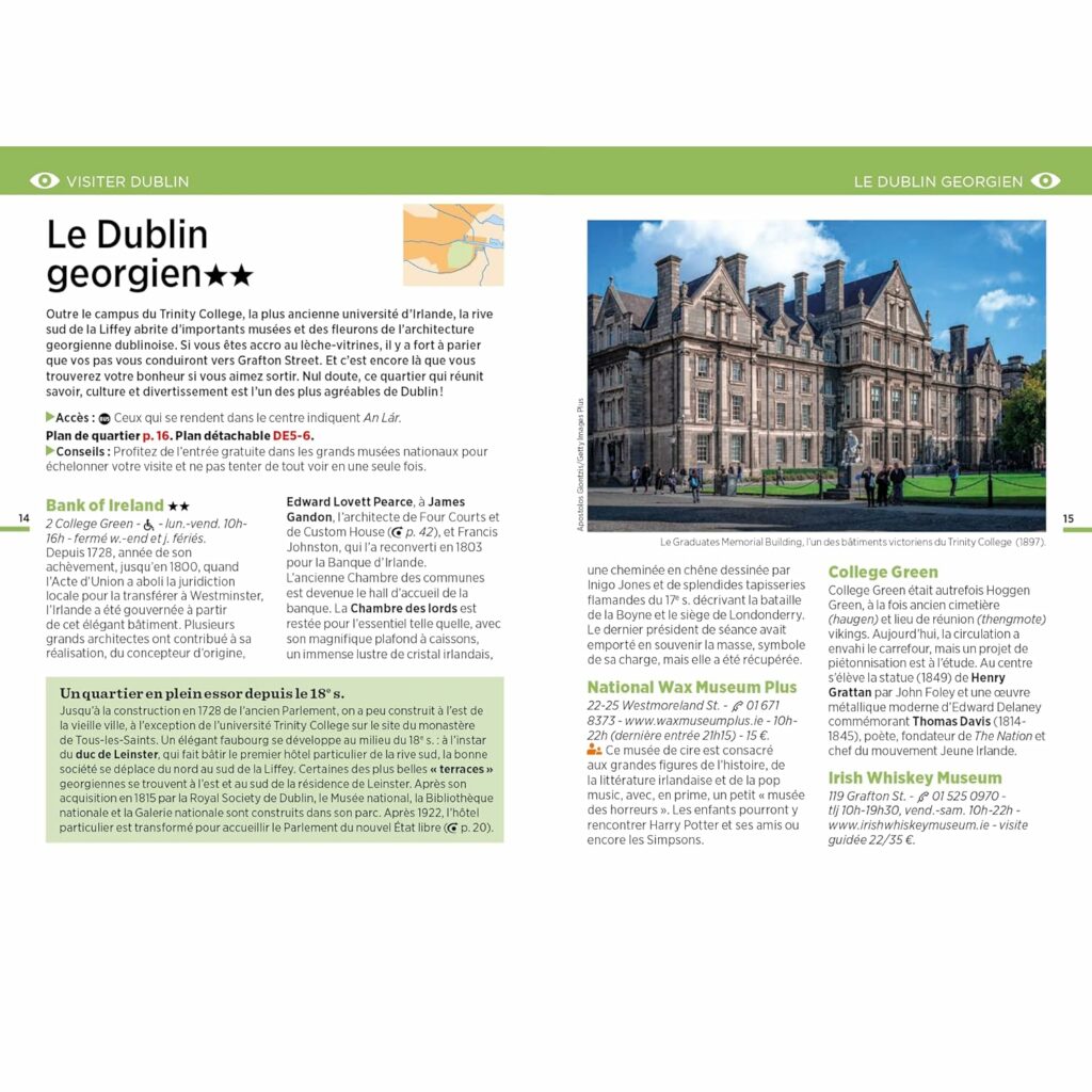 Dublin : 5 super guides pour planifier son séjour dans la capitale ...