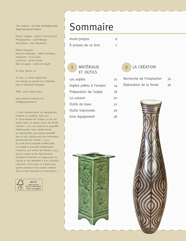 14 livres de référence pour débuter la céramique (poterie) sur de ...