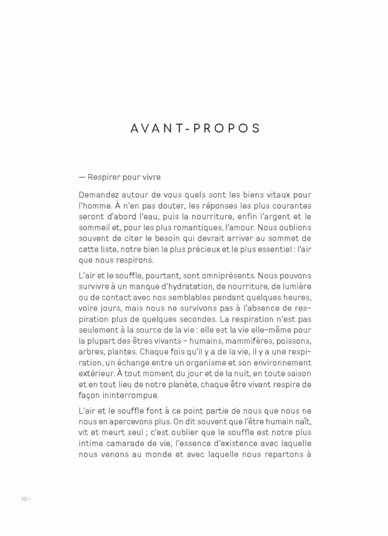 9 livres de référence sur la respiration et ses étonnantes vertus