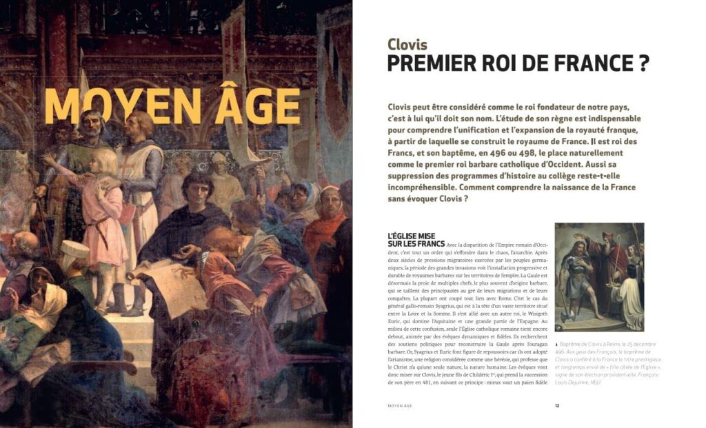 11 livres de référence sur l'histoire de France : de la Gaule à nos jours