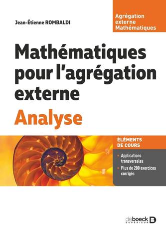 9 livres pour réussir l’agrégation de mathématiques